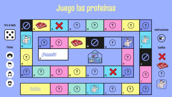 Juego proteinas | Genially