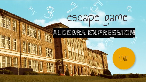 ESCAPE GAME ALGEBRA | Genially