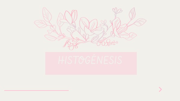 HISTOGÉNESIS | Genially