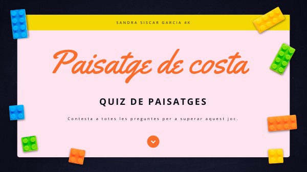 Paisatge de costa activitat | Genially