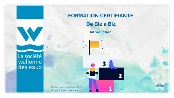 Formation Certifiante BI4 SWDE