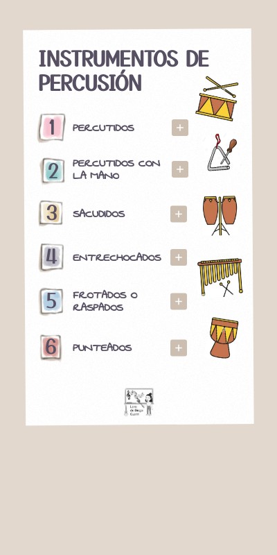INSTRUMENTOS DE PERCUSIÓN