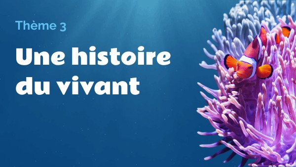 Cours Chapitre 4 - Evolution comme grille de lecture du monde | Genially