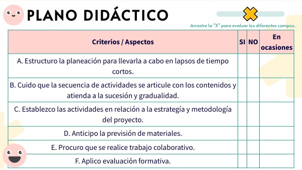Aspectos a considerar en la planeación | Genially