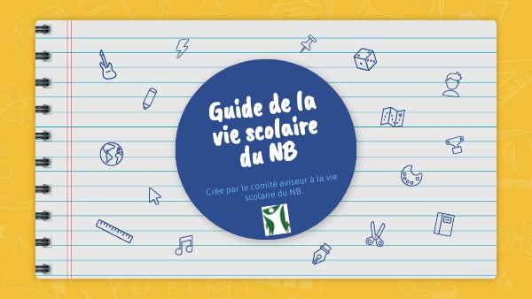 Guide de la vie scolaire | Genially