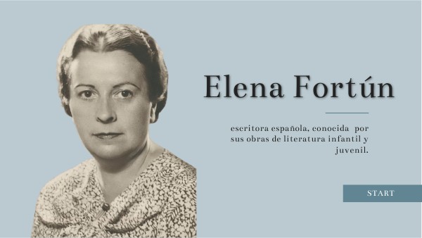 Elena Fortun | Genially