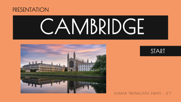 Cambridge | Genially