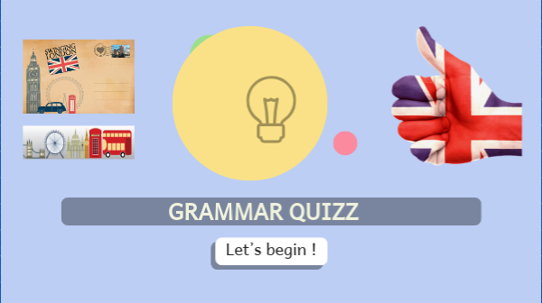 Grammar Review | Genially