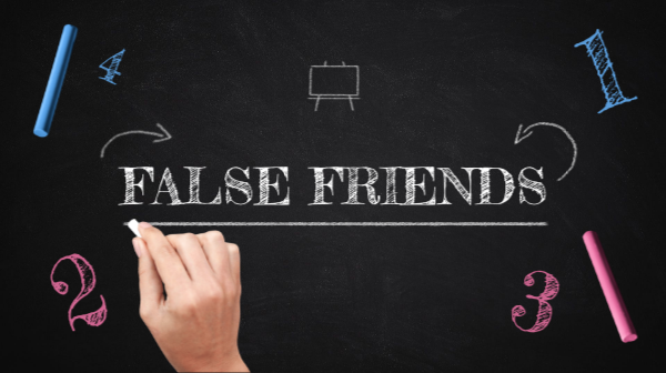 FALSE FRIENDS | Genially
