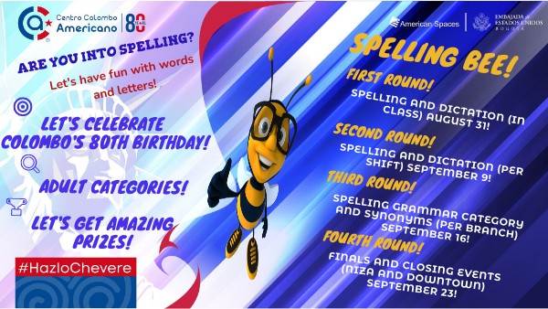 SPELLING BEE COLOMBO 2022 ADULTS | Genially
