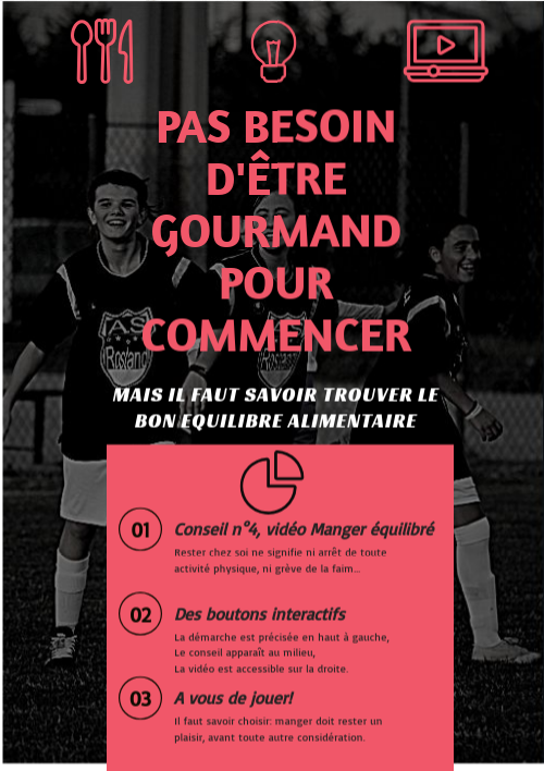 Poster E.P.S Conseil n°4 | Genially