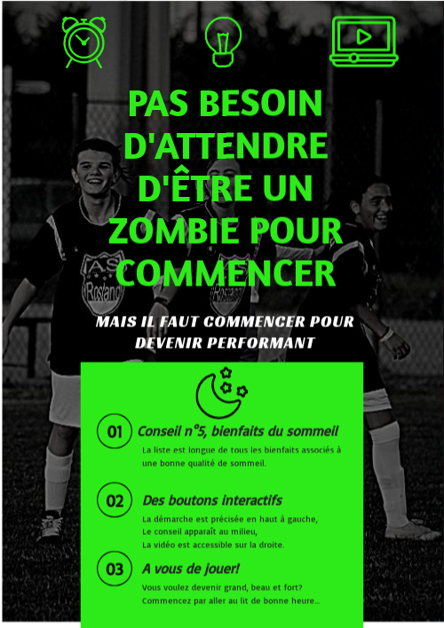 Poster E.P.S Conseil n°5 | Genially