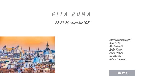 Gita Roma | Genially