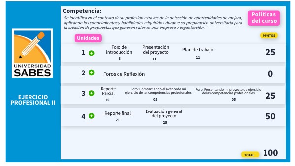 Ejercicio Profesional II | Genially