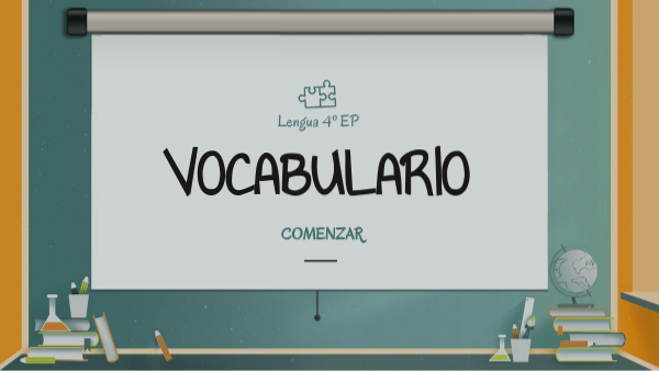 4ºB Vocabulario 2ª ev. | Genially