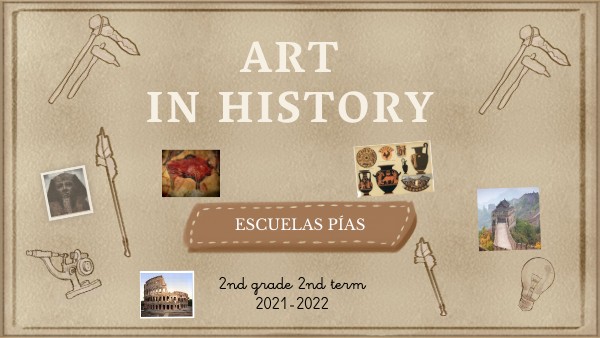 Art_History_Prehistory_2nd grade_2nd term_2021-22 | Genially