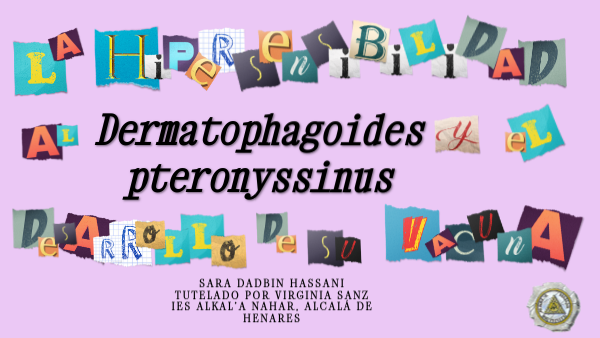 La hipersensibilidad al Dermatophagoides pteronyssinus y el desarrollo