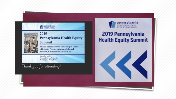 2019 Pa. Health Equity Summit Photos | Genially