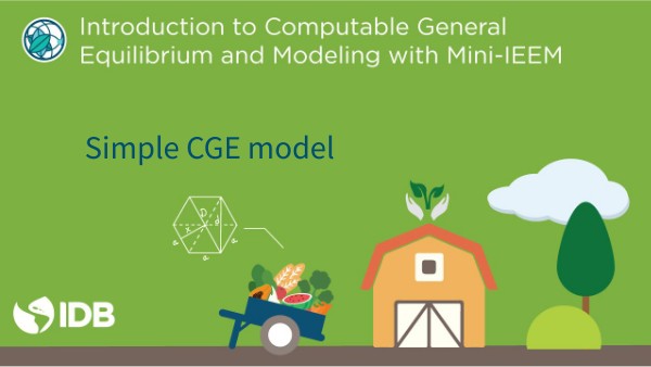 Simple CGE model | Genially