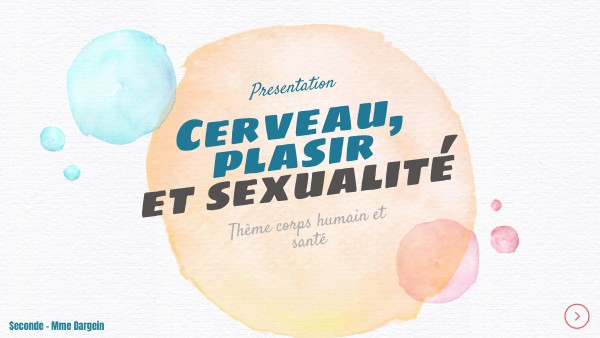 Cerveau, plaisir et sexualité seconde | Genially