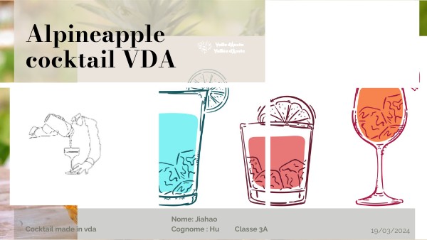 Alpineapple cocktail