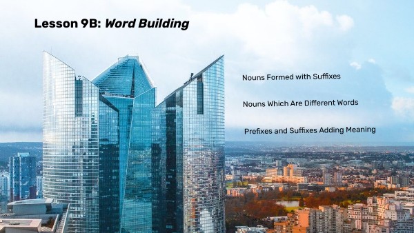 B2.1 - 9B - Vocabulary Games