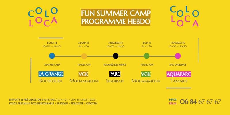 COLOLOCA - FUN SUMMER CAMP | Genially