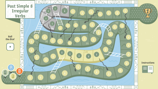 Past Simple & Irregular Verbs | Genially