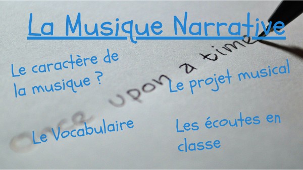 La Musique Narrative | Genially