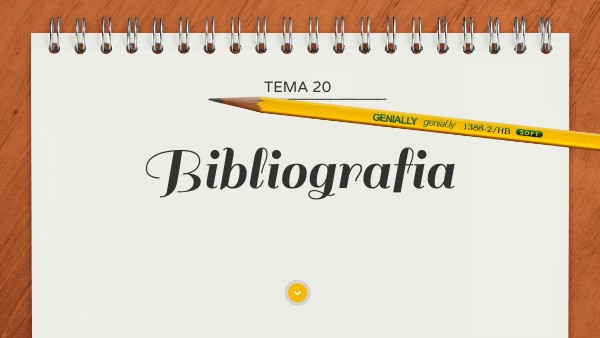 BIBLIOGRAFIA TEMA 20 | Genially