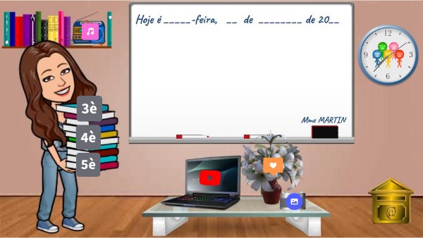 salle de classe - mme martin | Genially