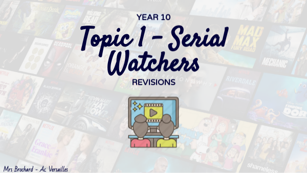 Serial Watchers - Revisions | Genially