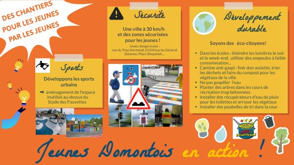 Jeunes Domontois en action