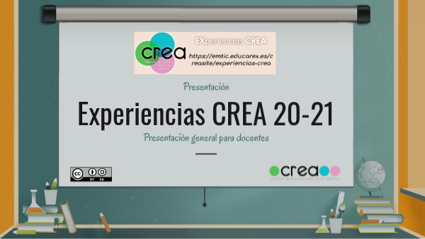 Programa "Experiencias CREA 20-21. Orientaciones" | Genially