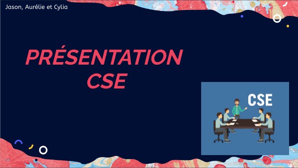 Présentation CSE | Genially