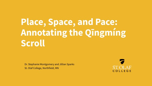 Place, Space, and Pace: Annotating the Qīngmíng Scroll | Genially