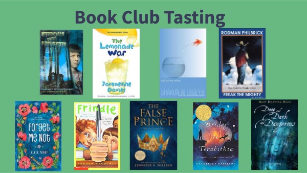 Book Club Tasting 2022-2023