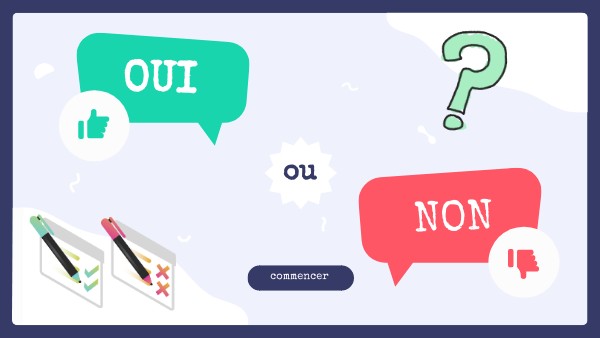 Oui ou non | Genially