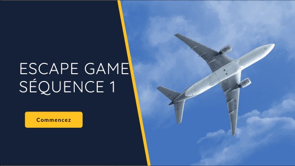 Escape game séquence 1 | Genially