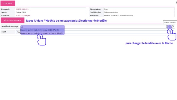 Mail sans PJ ou PJ illisibl