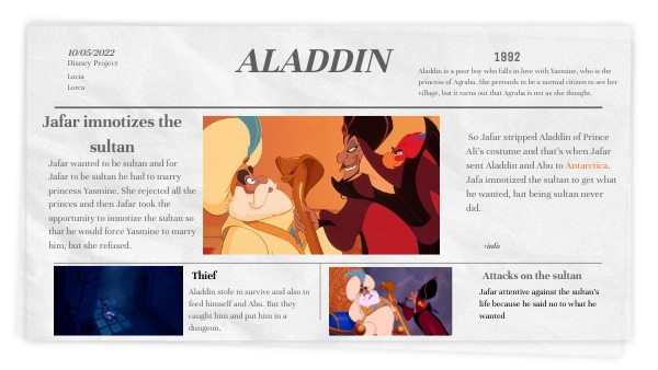 5 Aladdin | Genially
