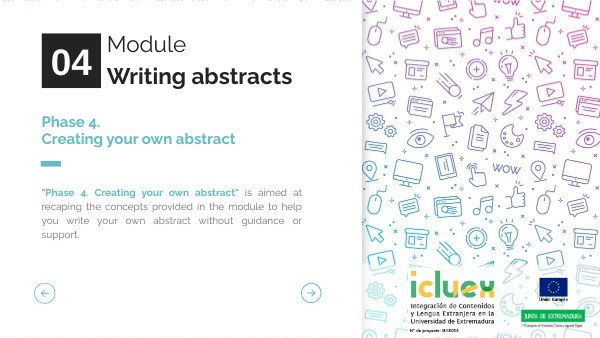 WRITING ABSTRACTS_ PHASE 4 | Genially