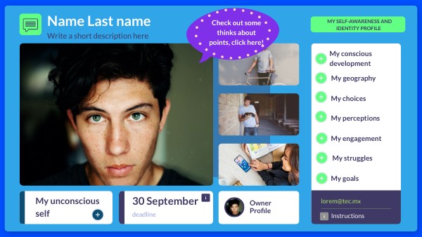 Template My Self-Awareness and Identity Profile