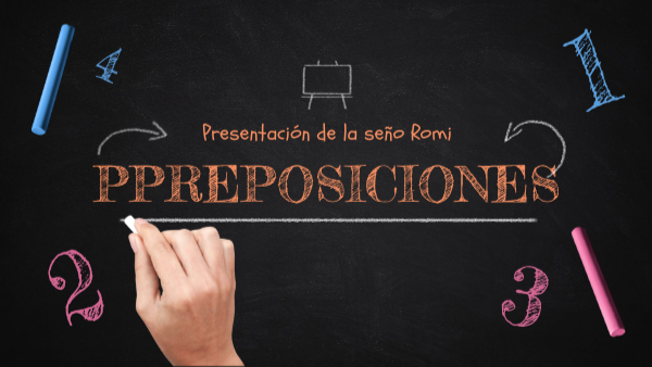 PREPOSICIONES | Genially