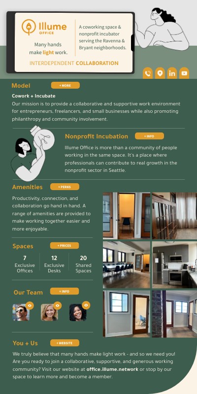 Illume Office Pitch Infographic