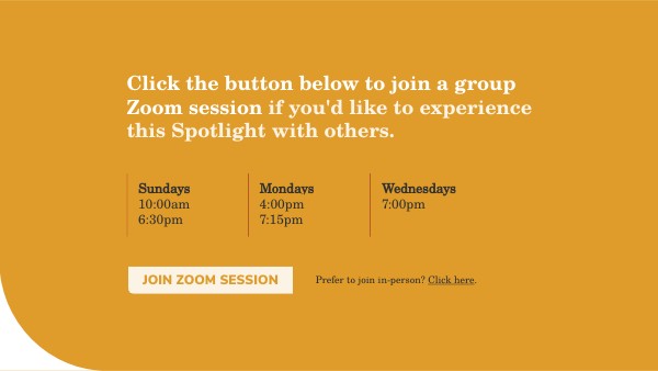 Spotlight Welcome - OLD