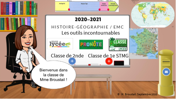 Classe de Mme Broustail | Genially