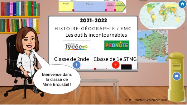 Classe de Mme Broustail | Genially