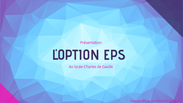 PRESENTATION OPTION EPS | Genially