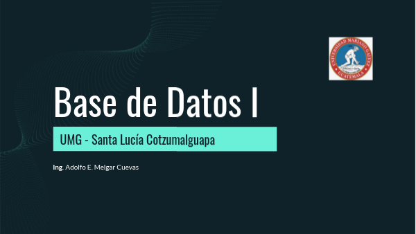 BDD1_Clase2 | Genially